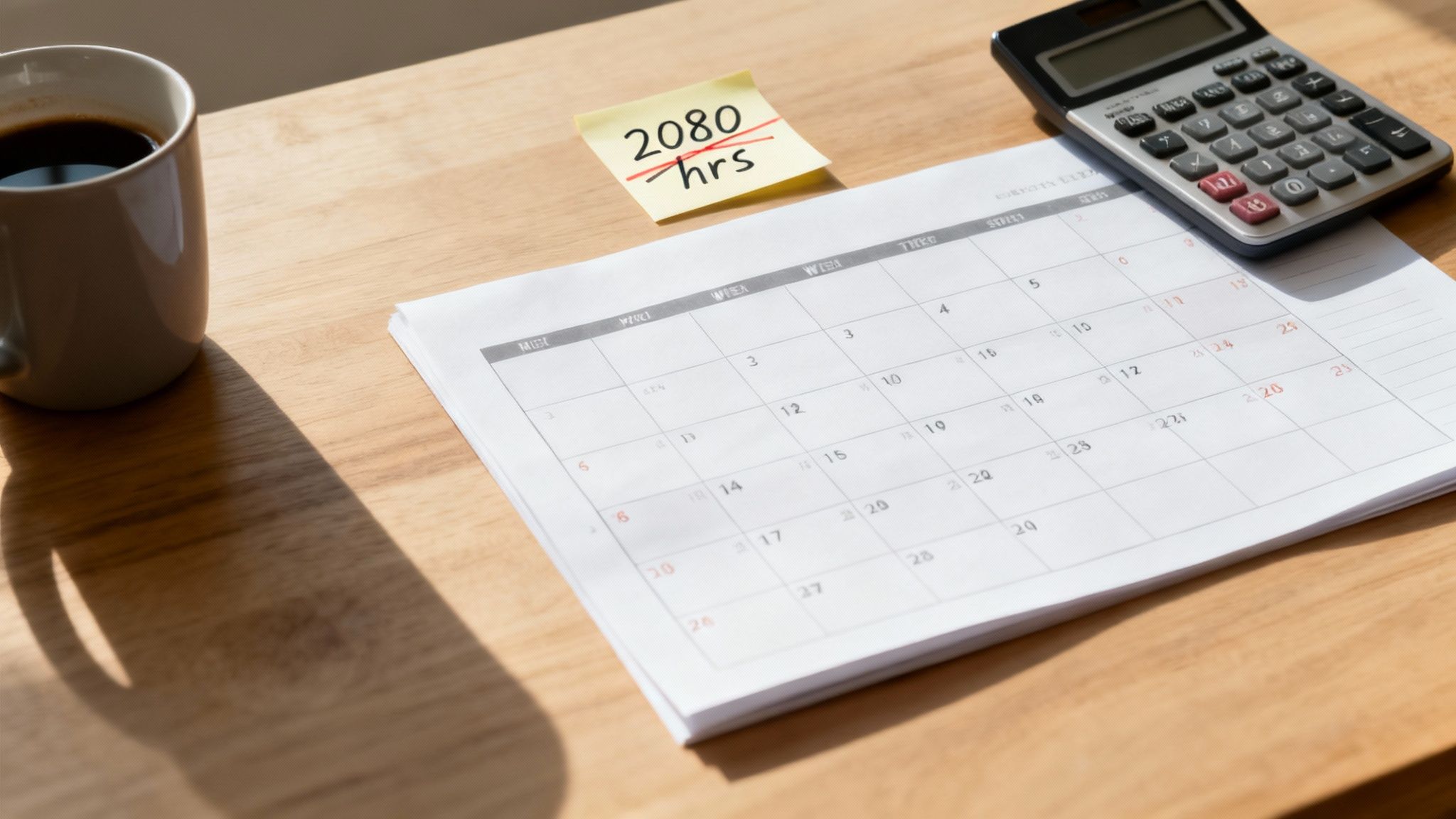 How Many Work Hours in a Calendar Year The Complete Calculation Guide