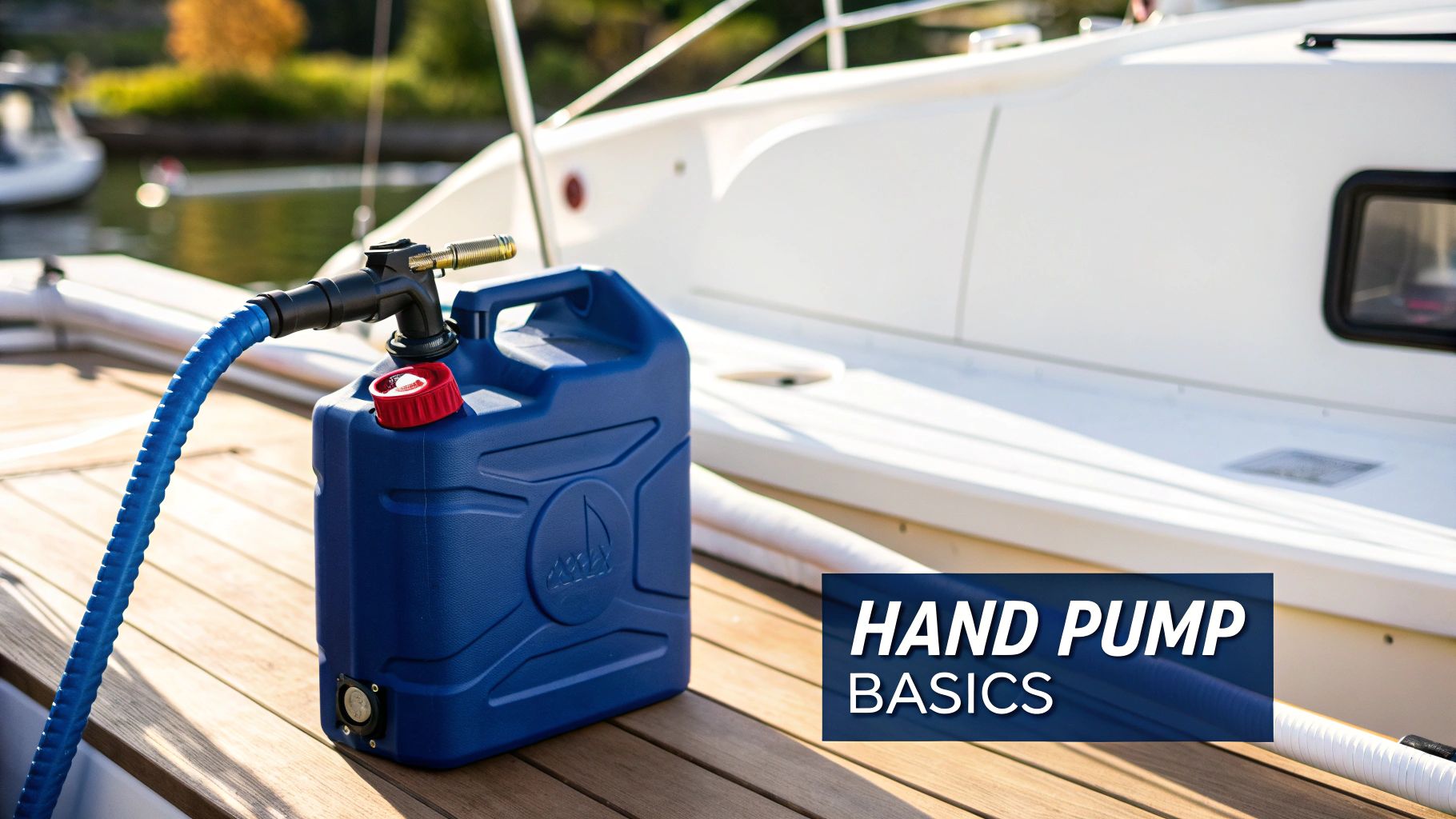 A Boater’s Guide to the Fuel Tank with Hand Pump – CLiX Fueling