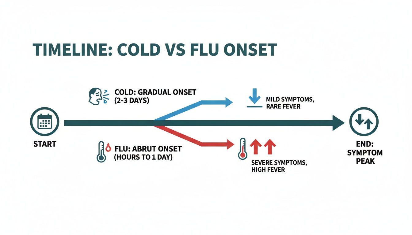 Difference Between Cold and Flu: An Explained Guide - Carter's Walk-In ...