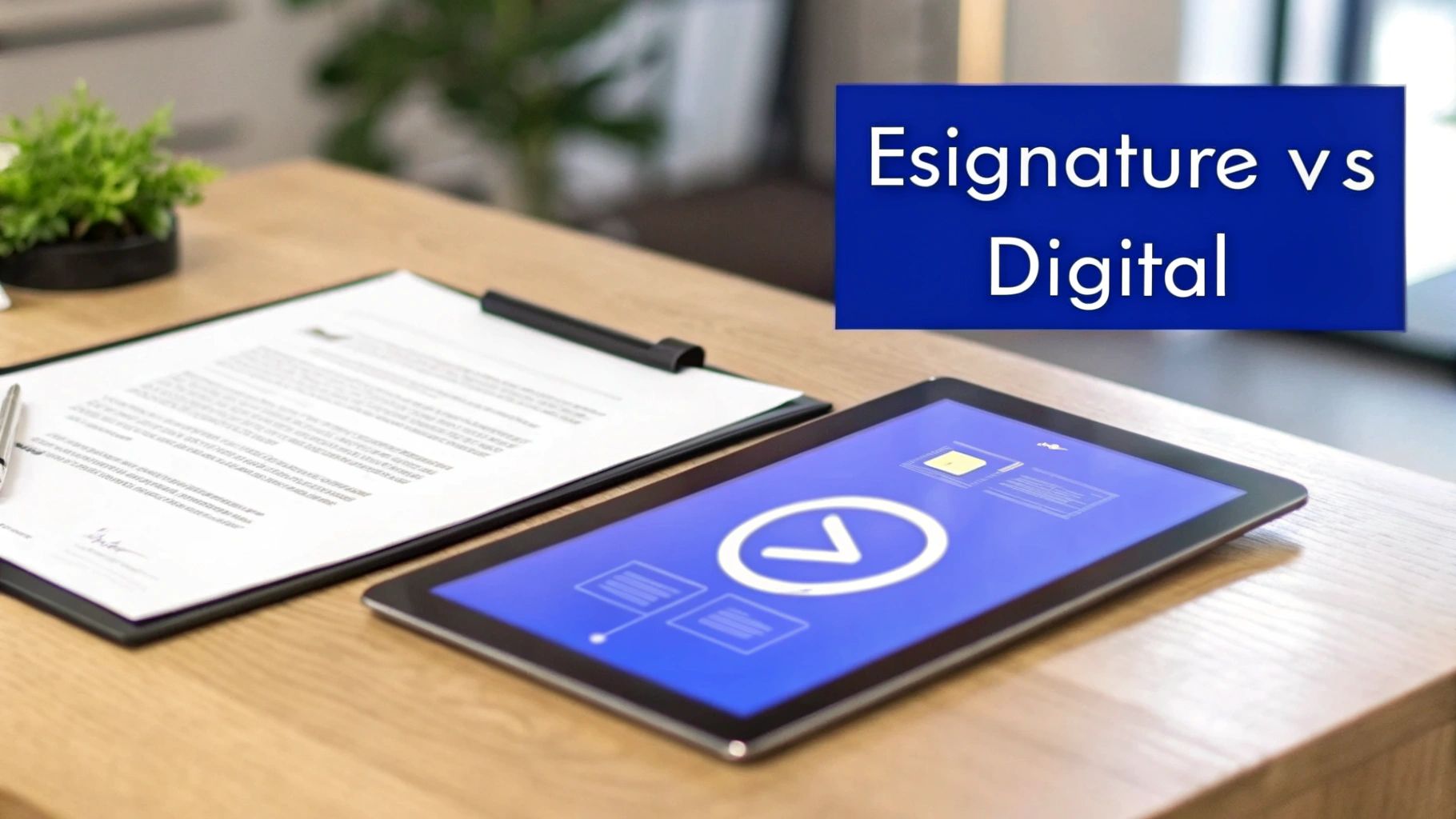 What You Need to Know: difference between esignature and digital ...