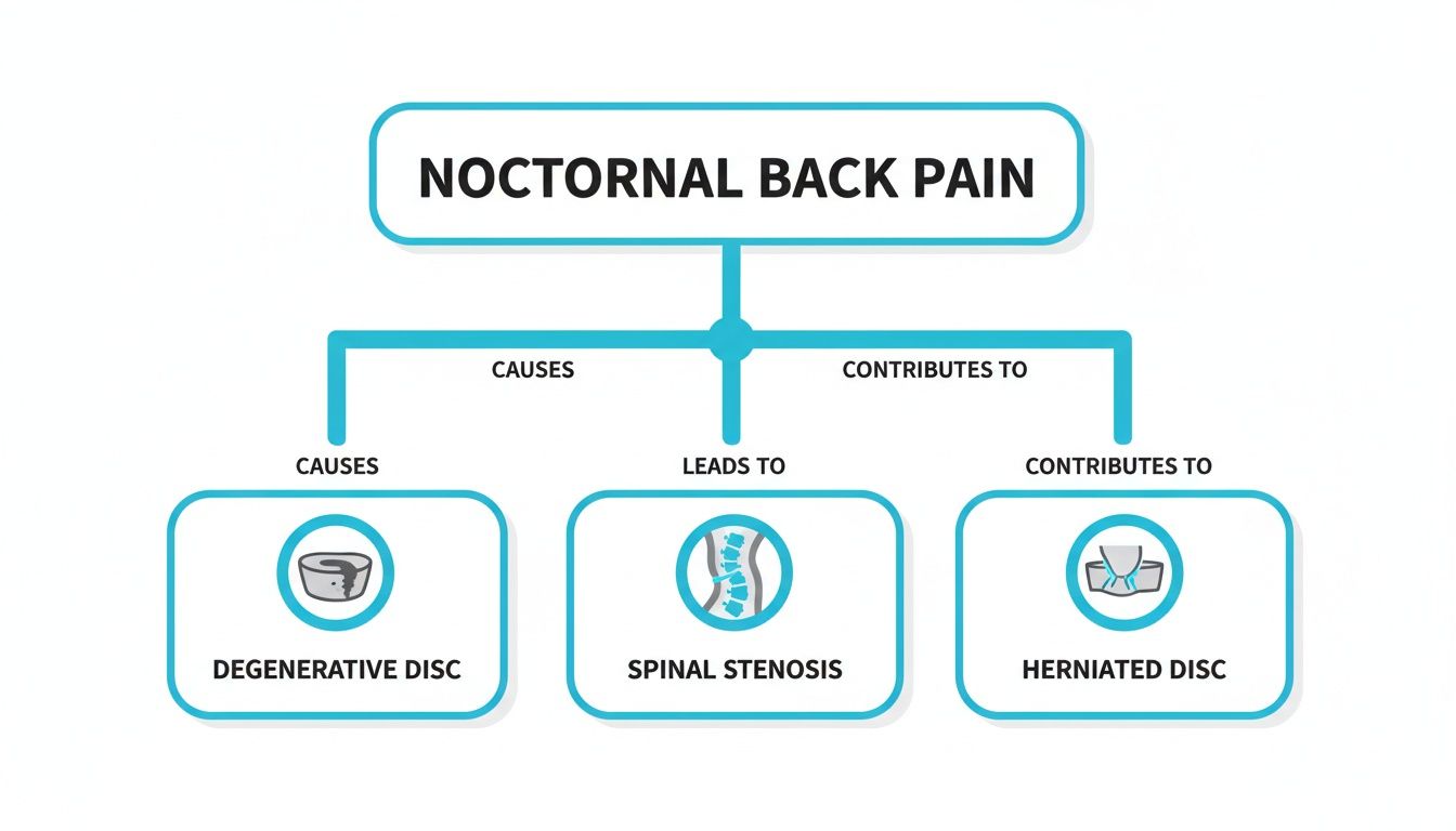 Back Pain Chiropractor in Findlay: Why Does My Back Hurt More at Night?