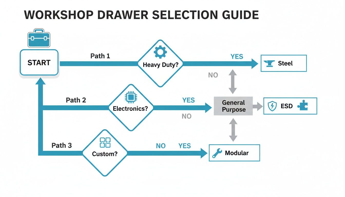 The Ultimate Guide to Drawers for Workshop Organization - TEMA ...