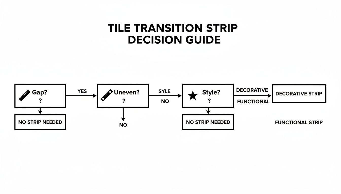 The Ultimate Guide to Tile Transition Strip Selection