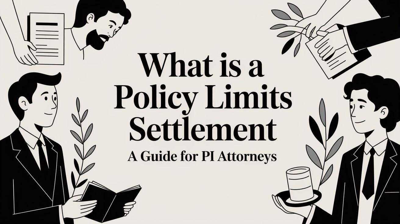 Ares - What Is a Policy Limits Settlement A Guide for PI Attorneys