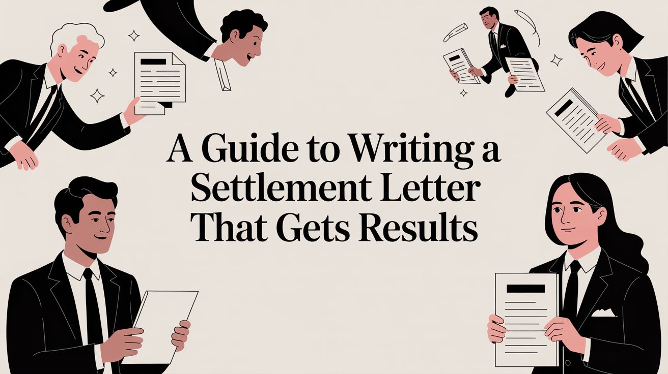 A Guide to Writing a Settlement Letter That Gets Results | Ares Legal Blog