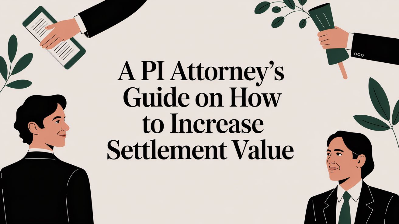 How To Increase Settlement Value