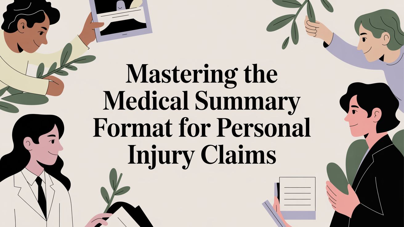 Ares - Mastering the Medical Summary Format for Personal Injury Claims