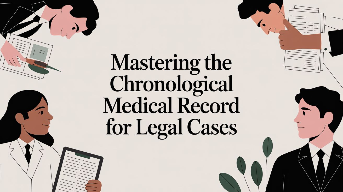 Ares - Mastering the Chronological Medical Record for Legal Cases