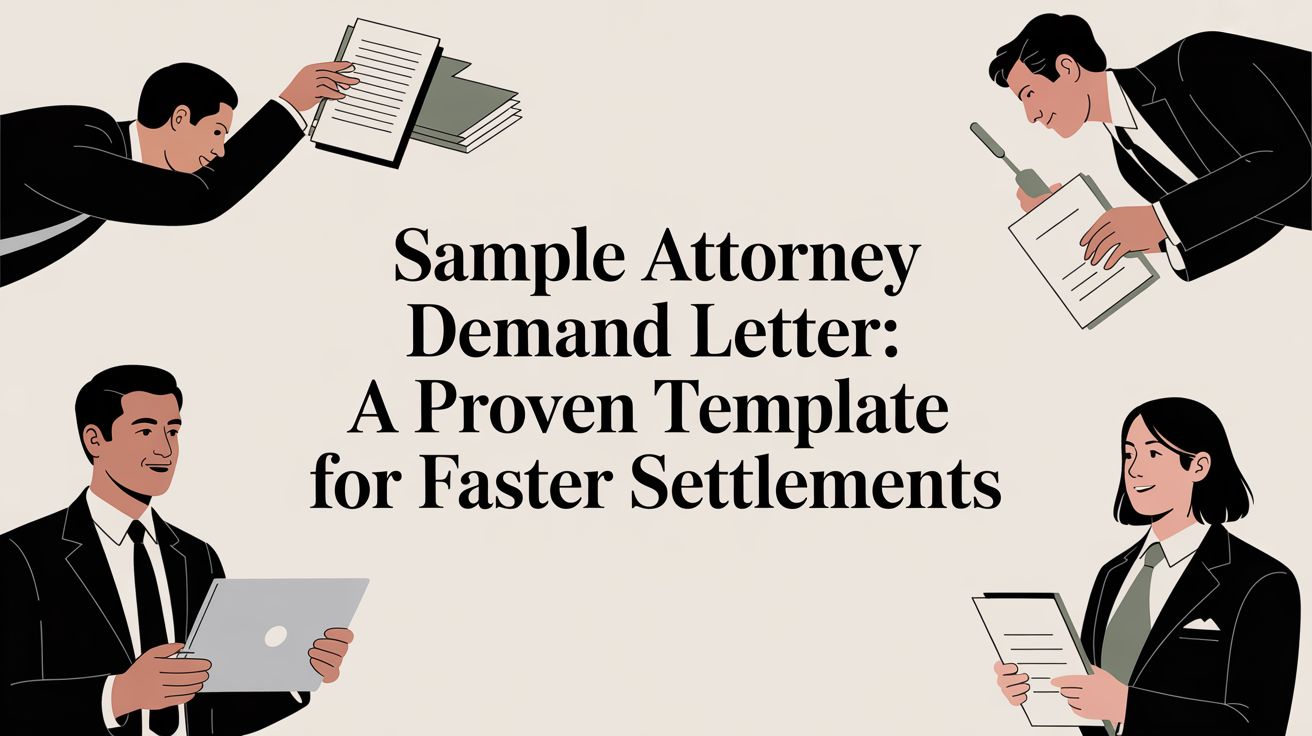 Sample Attorney Demand Letter: A Proven Template for Faster Settlements ...