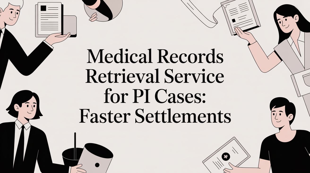 Medical records retrieval service for PI cases: faster settlements ...