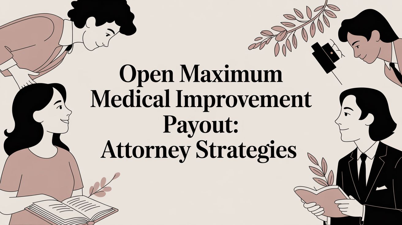 Ares - Open maximum medical improvement payout: attorney strategies