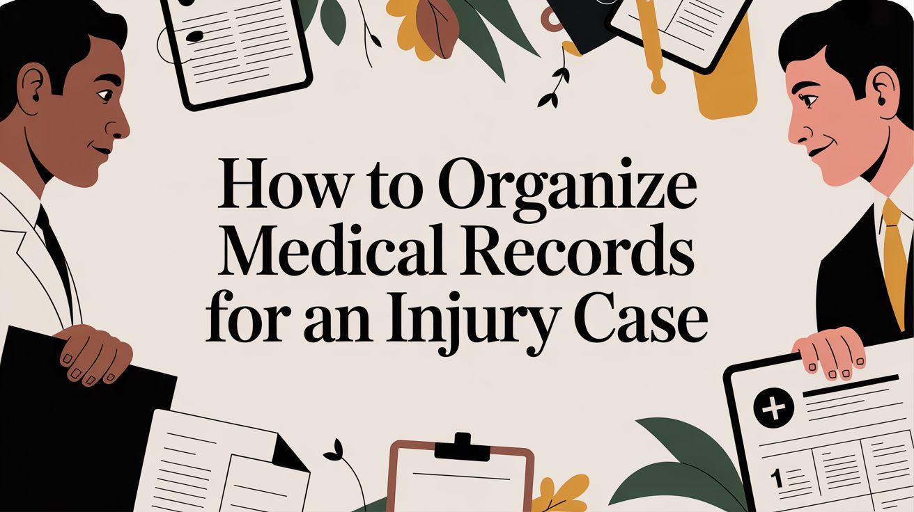 Ares - How to Organize Medical Records for an Injury Case