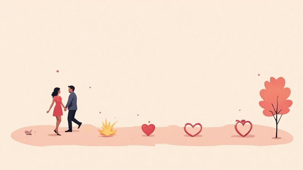 5 Stages of Romantic Relationships: How to Navigate Them | Life Purpose App