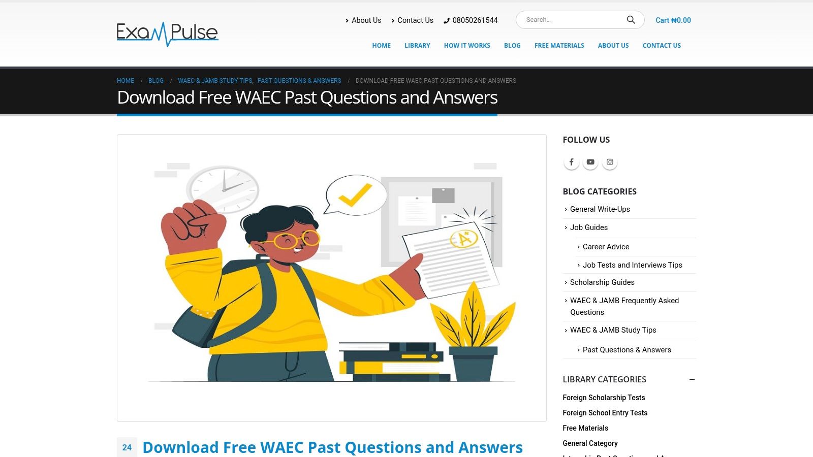 12 Top Sites to Download WAEC Past Questions PDF in 2025 - RichlyAI Blog