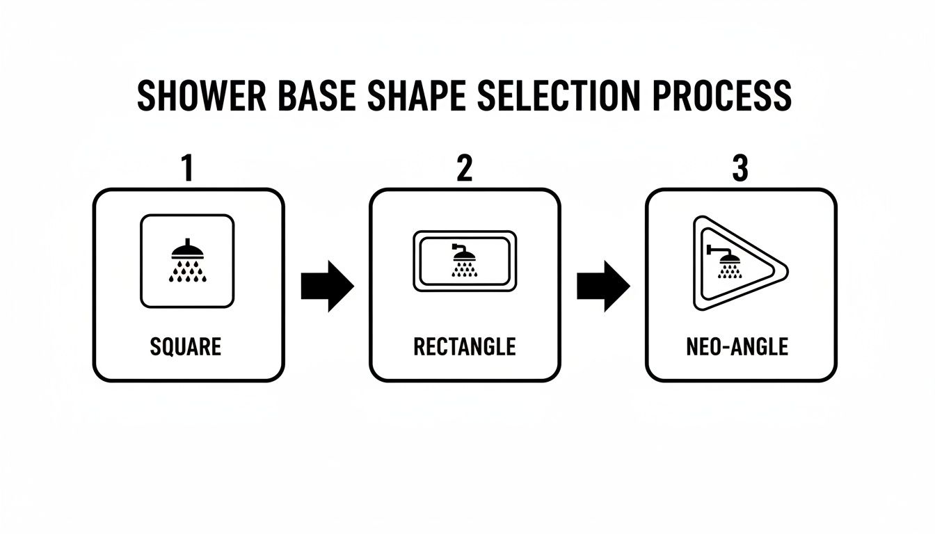 Ultimate Shower Base Size Guide