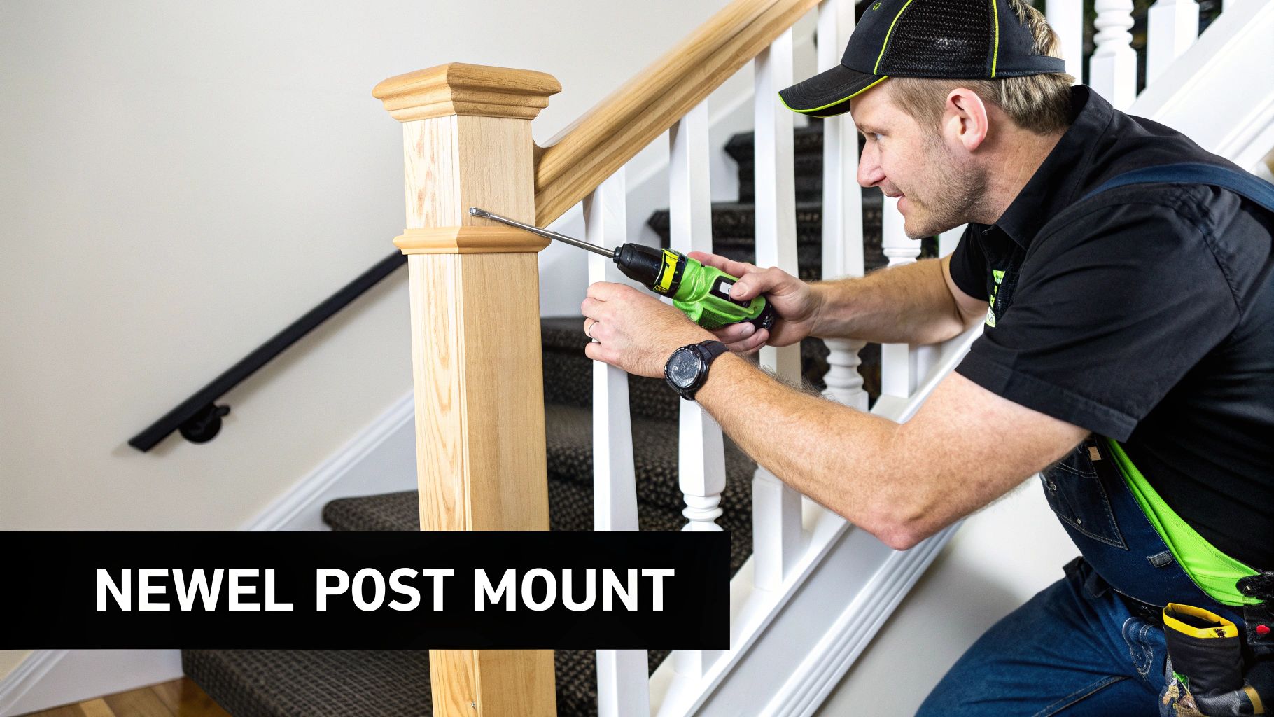 How to Install Handrail on Stairs for DIY Homeowners