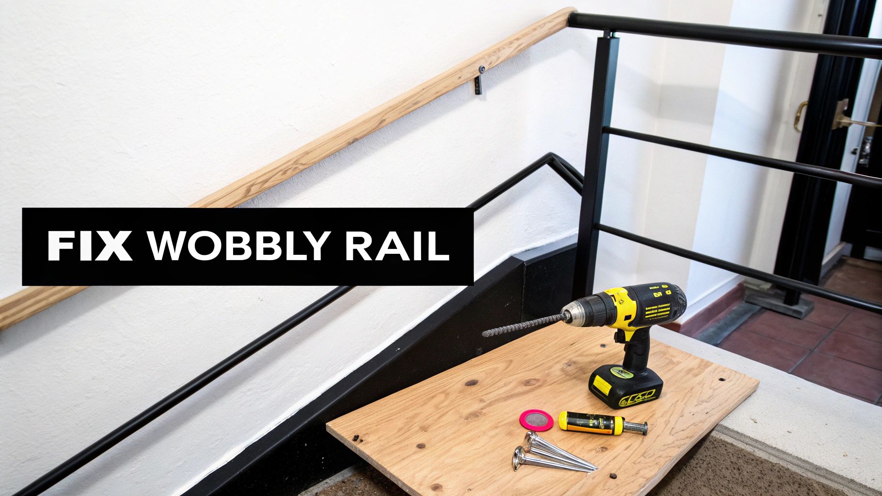 How to Install Handrail on Stairs for DIY Homeowners