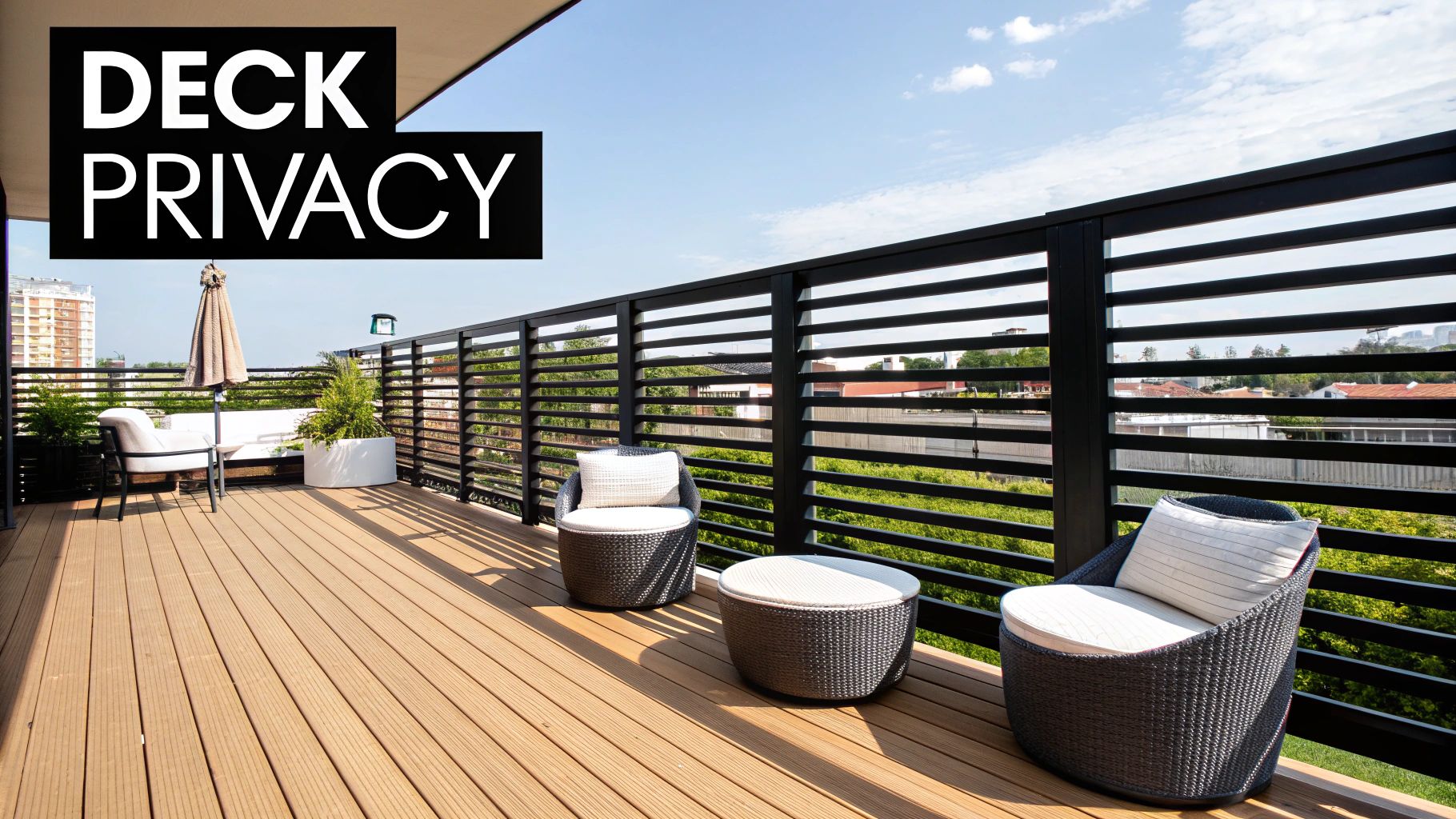 20+ Deck Privacy Ideas for Your Toronto Oasis (2025 Guide)