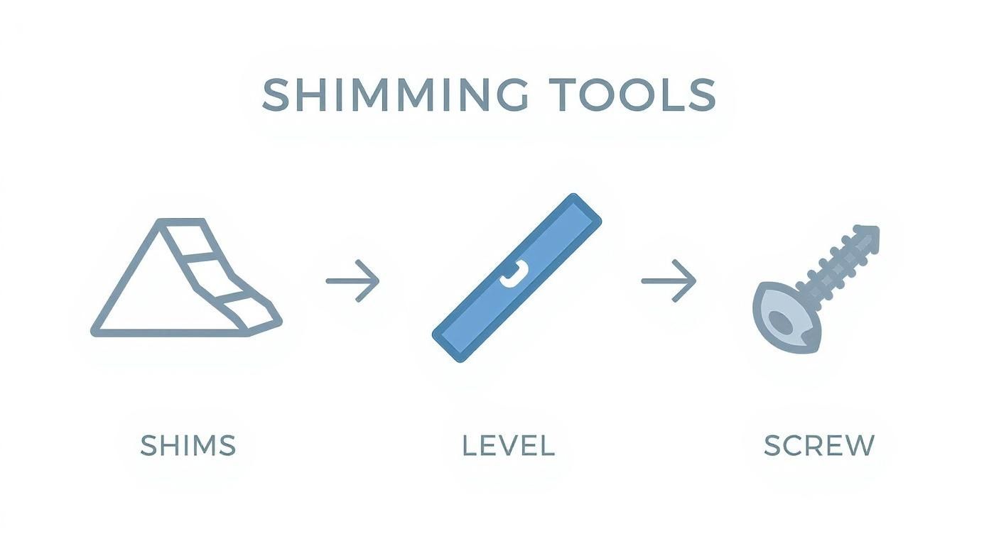 A Pro’s Guide to Shimming a Door Perfectly - Odd Job Handyman Services