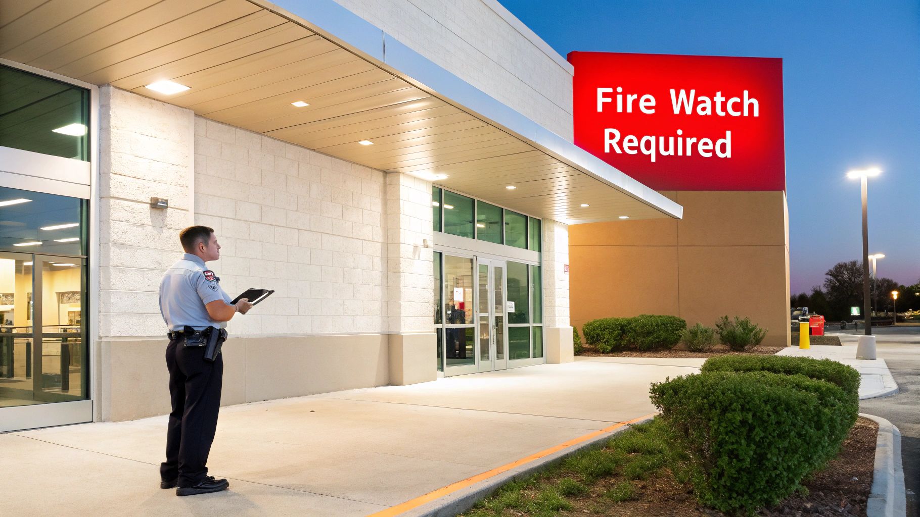 A Guide to Building Fire Watch Services in California - Overton Security Services
