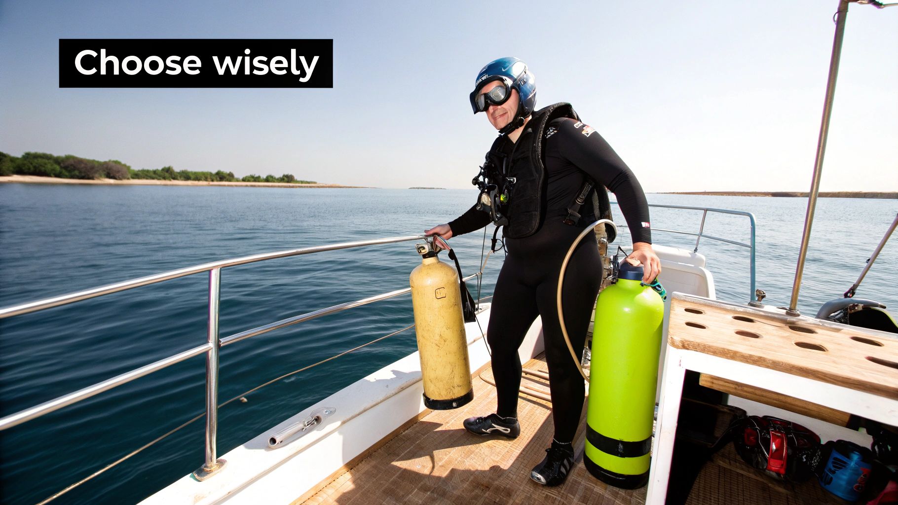 Your Guide to Scuba Diving Oxygen Tanks - Valm Divers Bohol