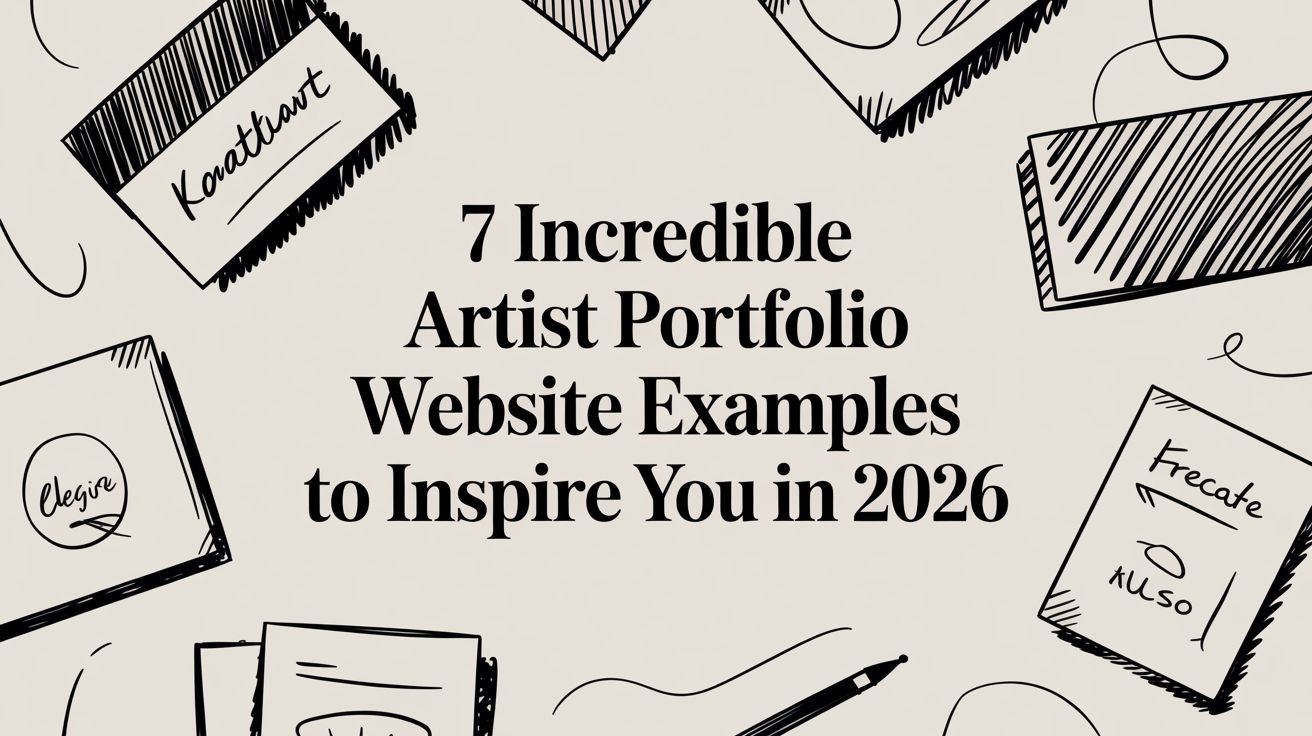 7 Incredible Artist Portfolio Website Examples to Inspire You in 2026 ...