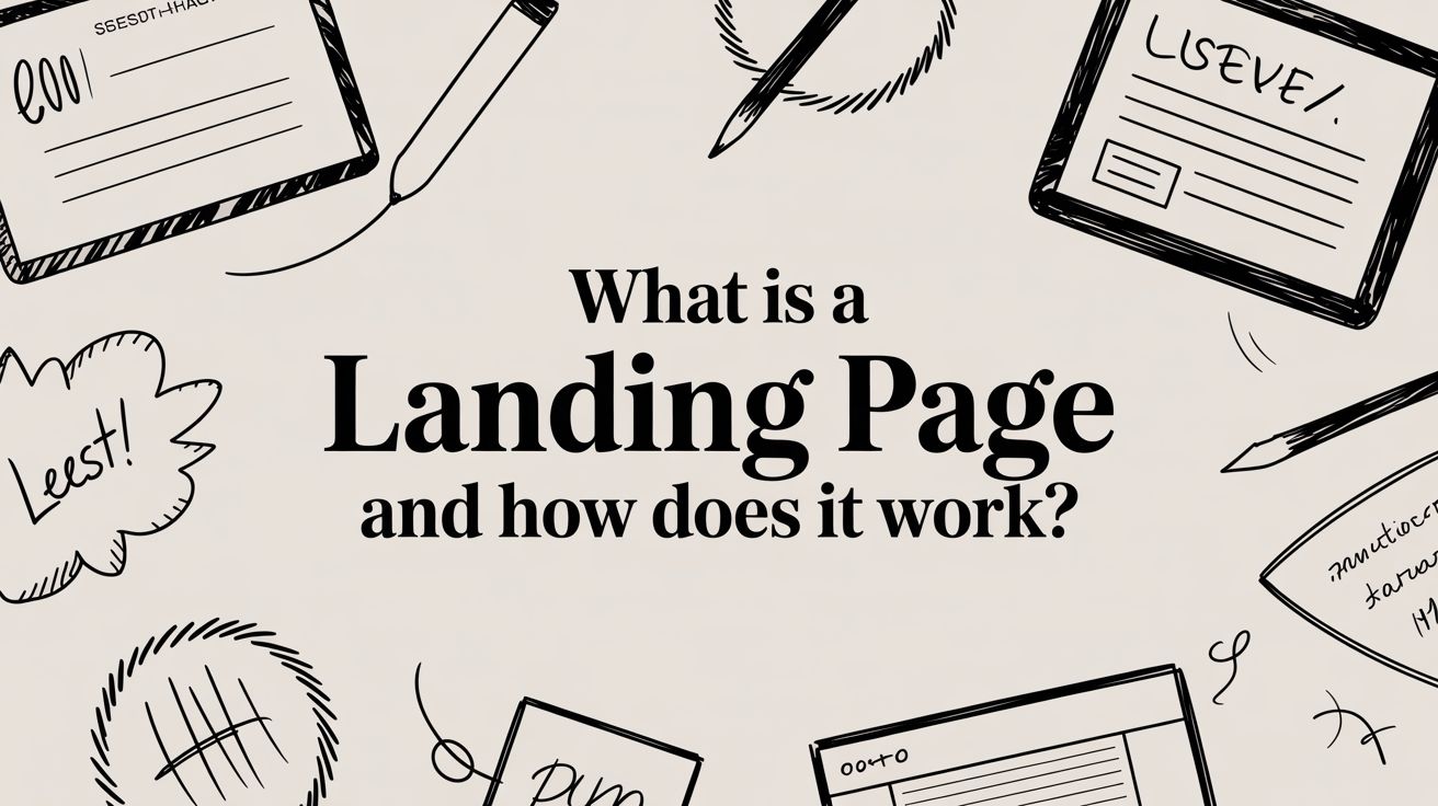 What Is a Landing Page and How Does It Work? - Blog - taap.bio