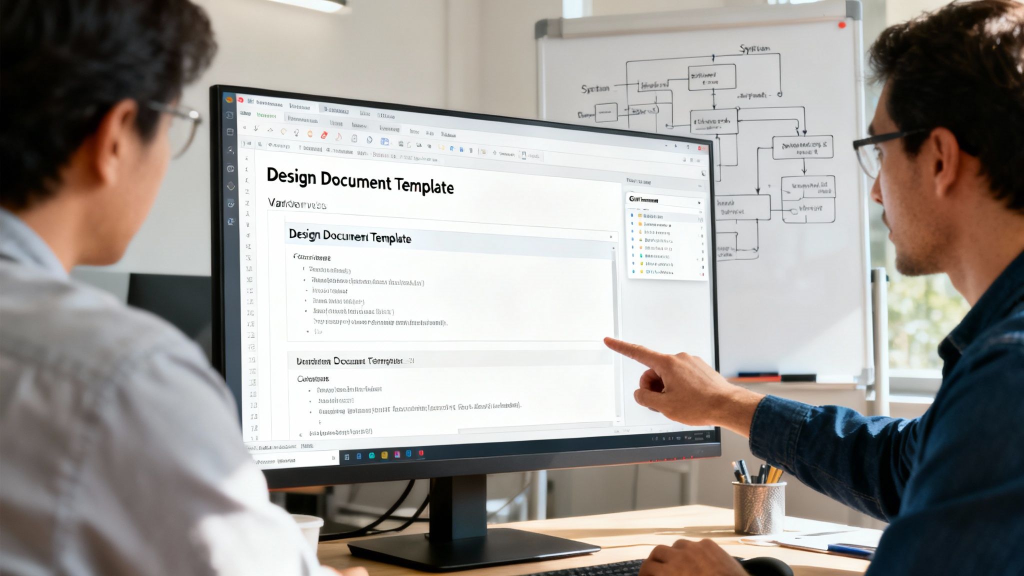 A Practical Guide to the Design Document Template | DocuWriter.ai