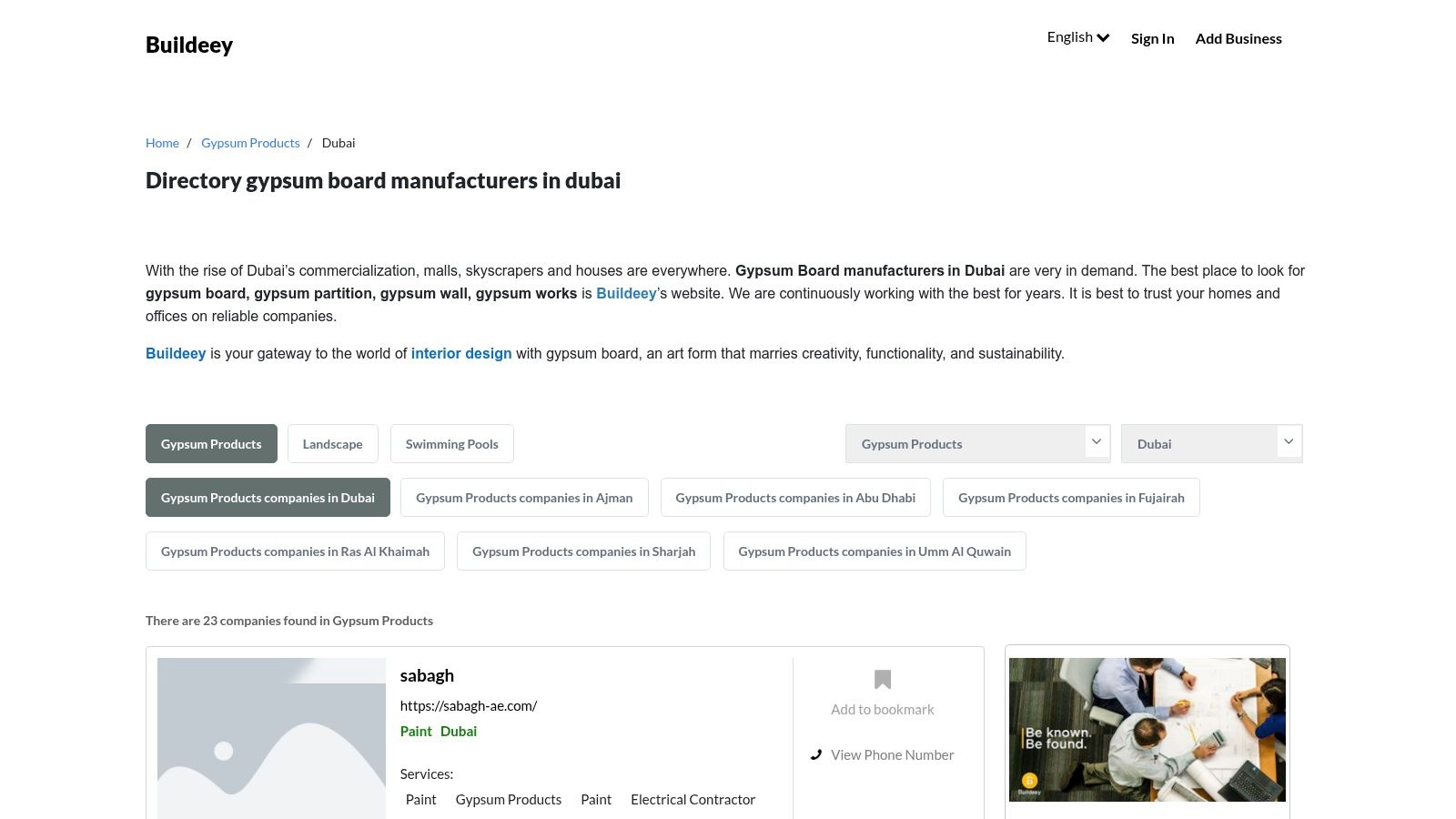 Top 7 Gypsum Board Manufacturers in Dubai for 2025 - YASU TRADING CO. LLC