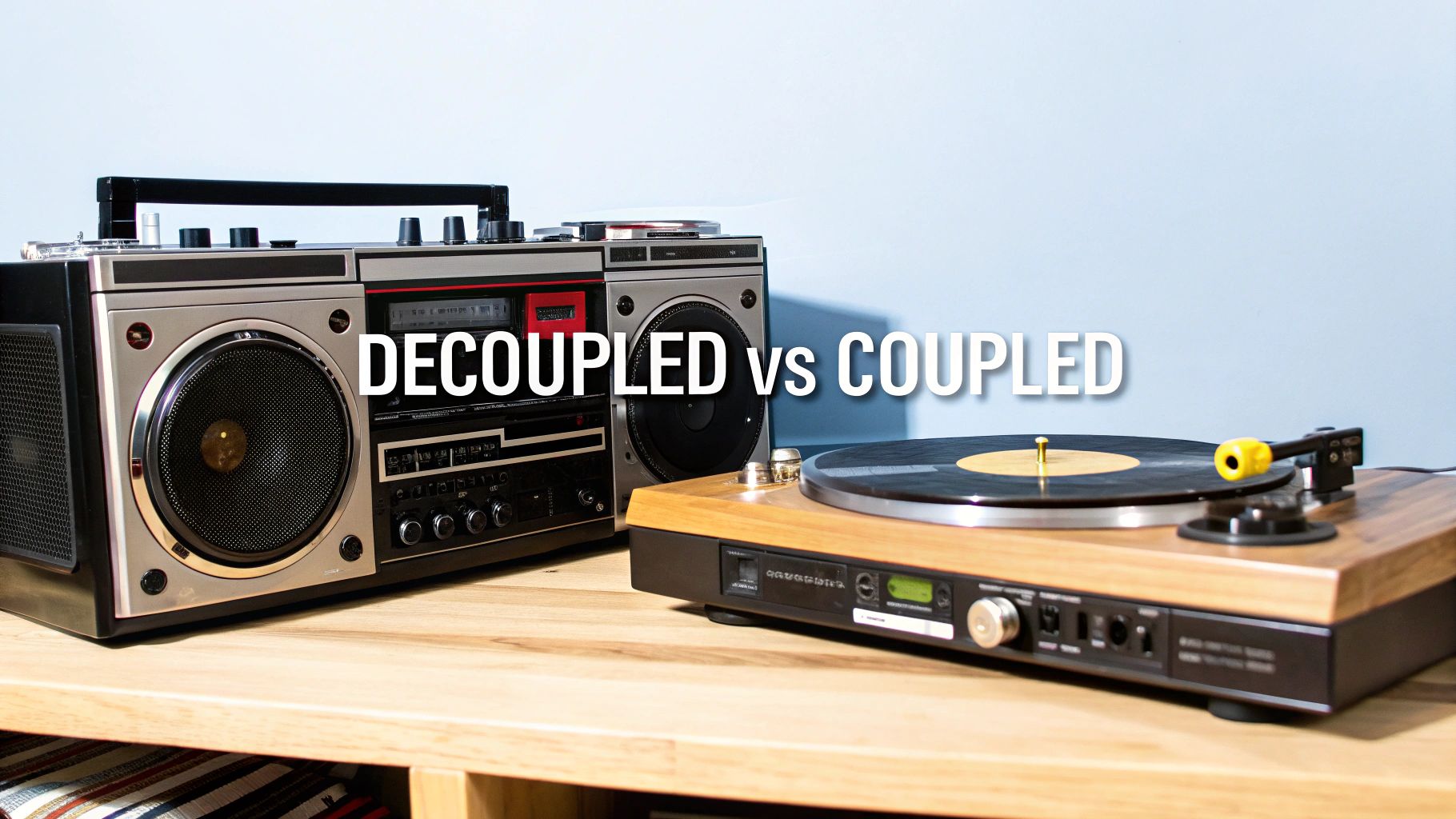 What does decoupled mean? A guide to decoupled vs coupled