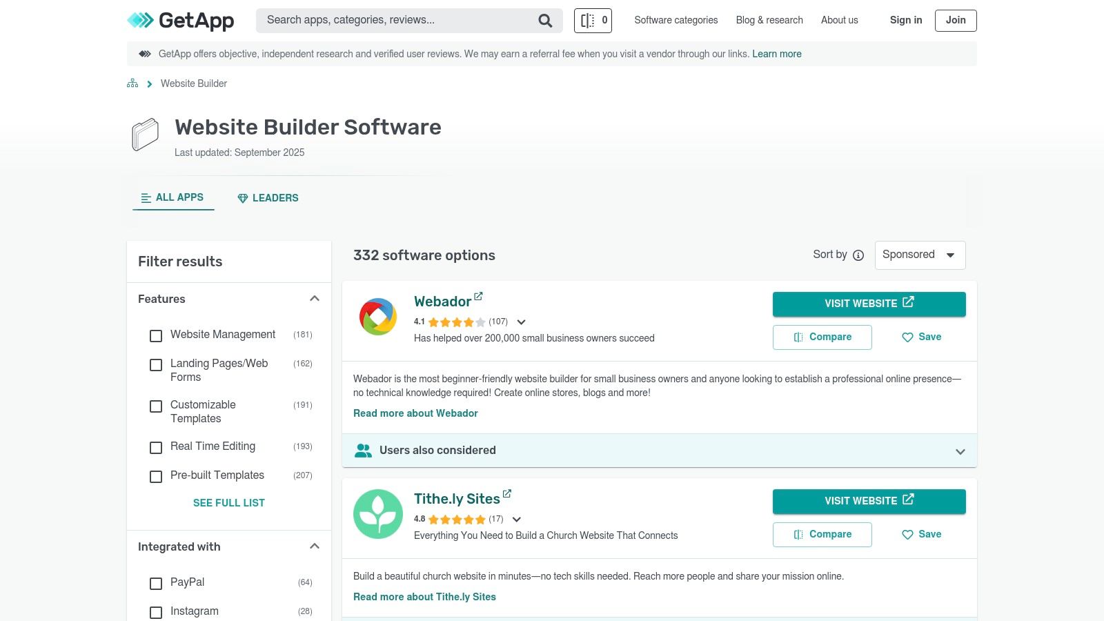 12 Best Website Builder Reviews for 2025: An Honest Guide