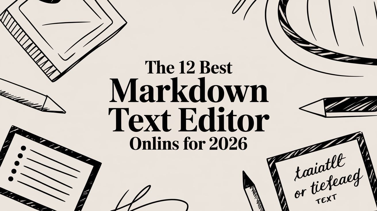 The 12 Best Markdown Text Editor Online Tools for 2026 - JekyllPad Blog