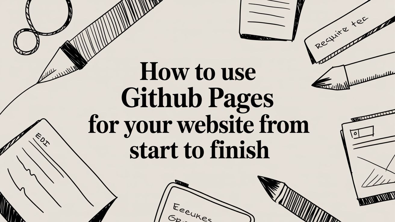How to Use GitHub Pages for Your Website From Start to Finish ...