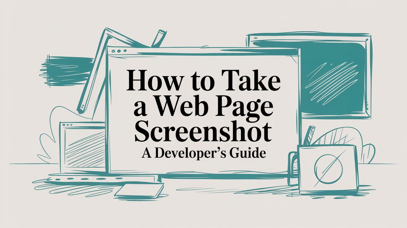 How to Take a Web Page Screenshot A Developer's Guide ...
