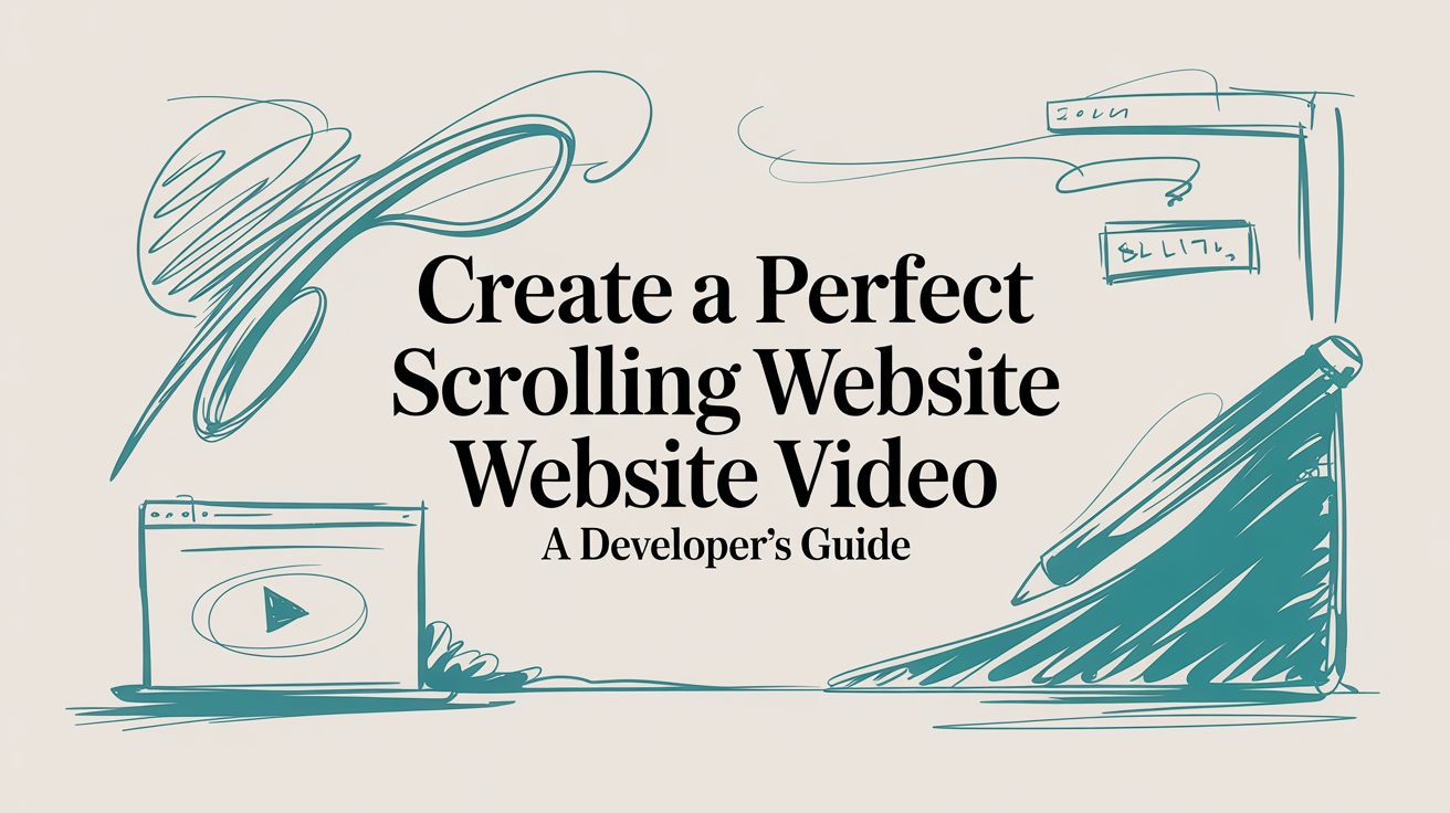 Create a Perfect Scrolling Website Video A Developer's Guide ...