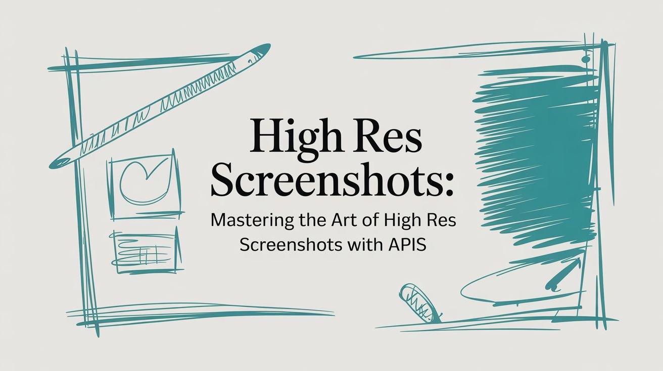 High res screenshots: Mastering the art of high res screenshots with ...