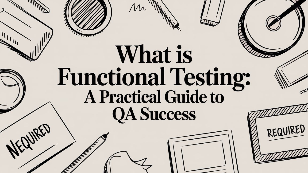 What is functional testing: A Practical Guide to QA Success | e2eAgent ...