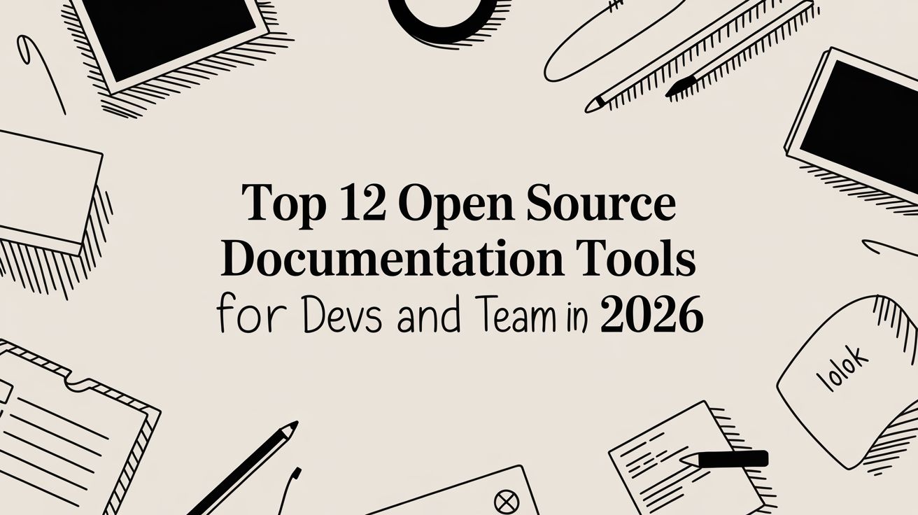 Top 12 Open Source Documentation Tools for Devs and Teams in 2026 - JekyllPad Blog