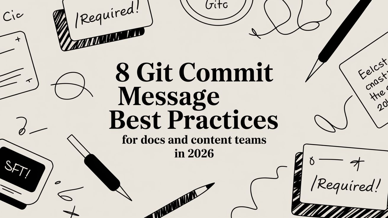 8 Git Commit Message Best Practices for Docs and Content Teams in 2026 ...