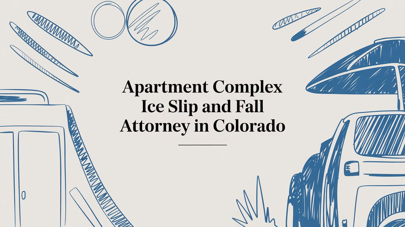 Apartment Complex Ice Slip and Fall Attorney | Conduit Law