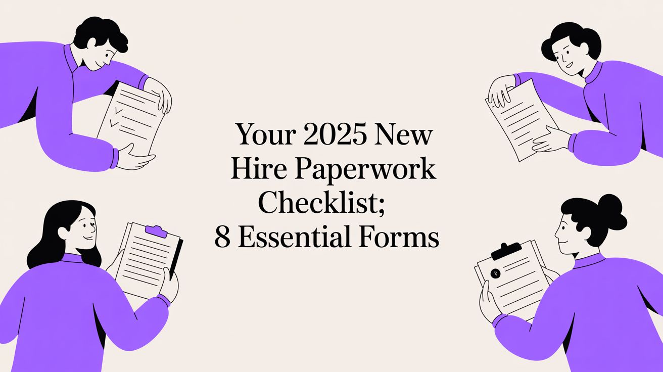 Your 2025 New Hire Paperwork Checklist: 8 Essential Forms