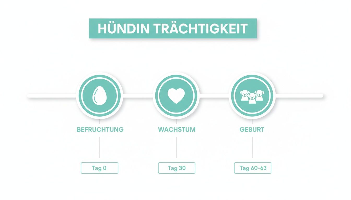 Wie lange sind hunde schwanger? Leitfaden mit Phasen und Pflegetipps