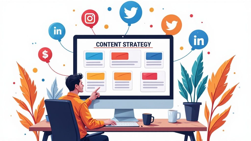 A Social Media Content Strategy Template That Works | Outbrand - Outbrand