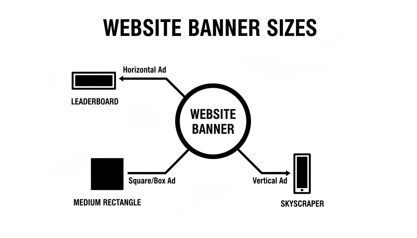 A Complete Guide to Standard Website Banner Sizes