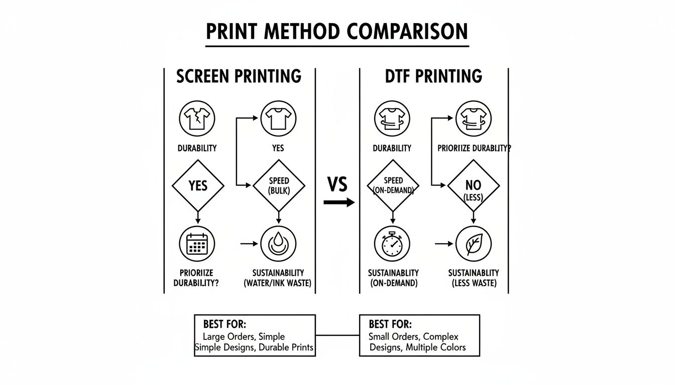 Silk Printing vs Screen Printing: A Clear Guide to Quality and Cost ...