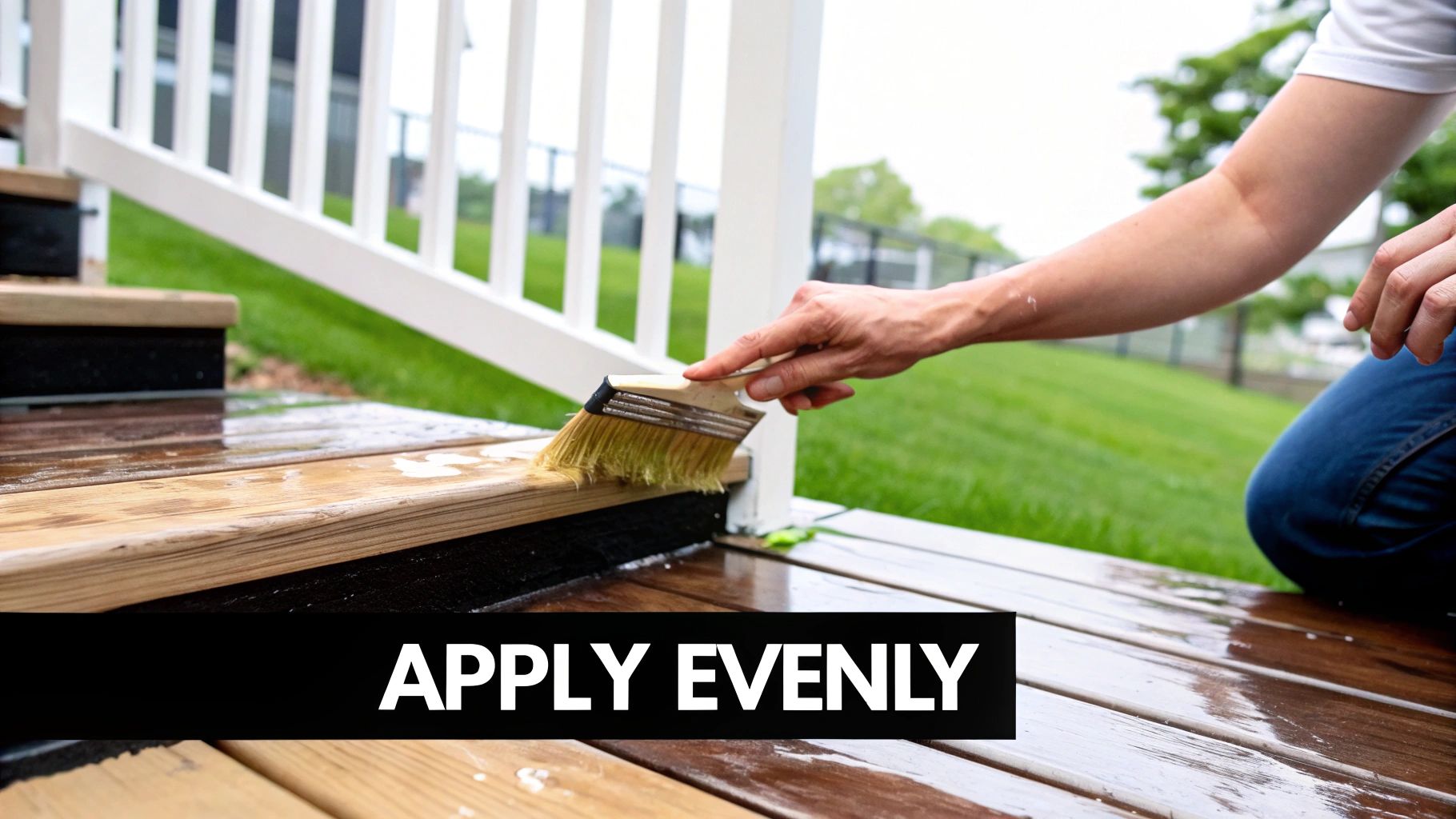 How to Stain a Deck Properly A Complete DIY Guide