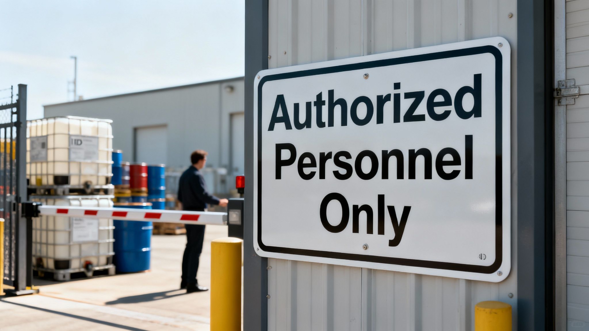 Tag: authorized personnel only signs - IBC Tanks Canada