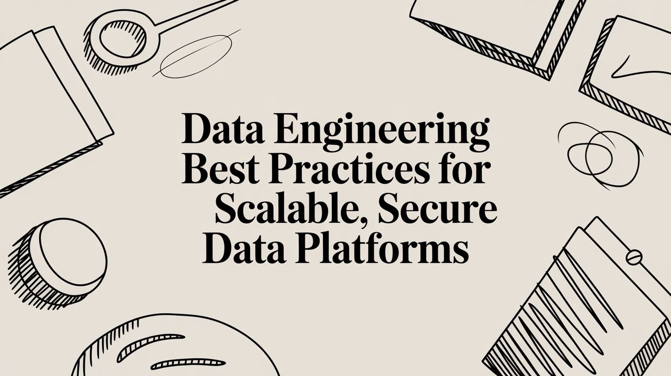 Data Engineering Best Practices for Scalable, Secure Data Platforms