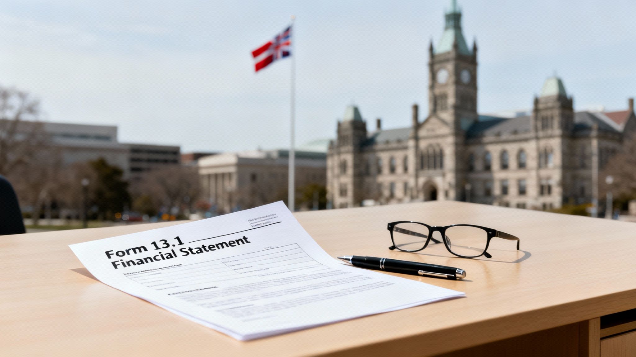 A Practical Guide to the Form 13.1 Financial Statement in Ontario