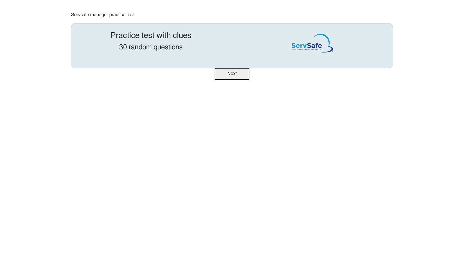 Top 12 Sources for Free ServSafe Practice Questions in 2025